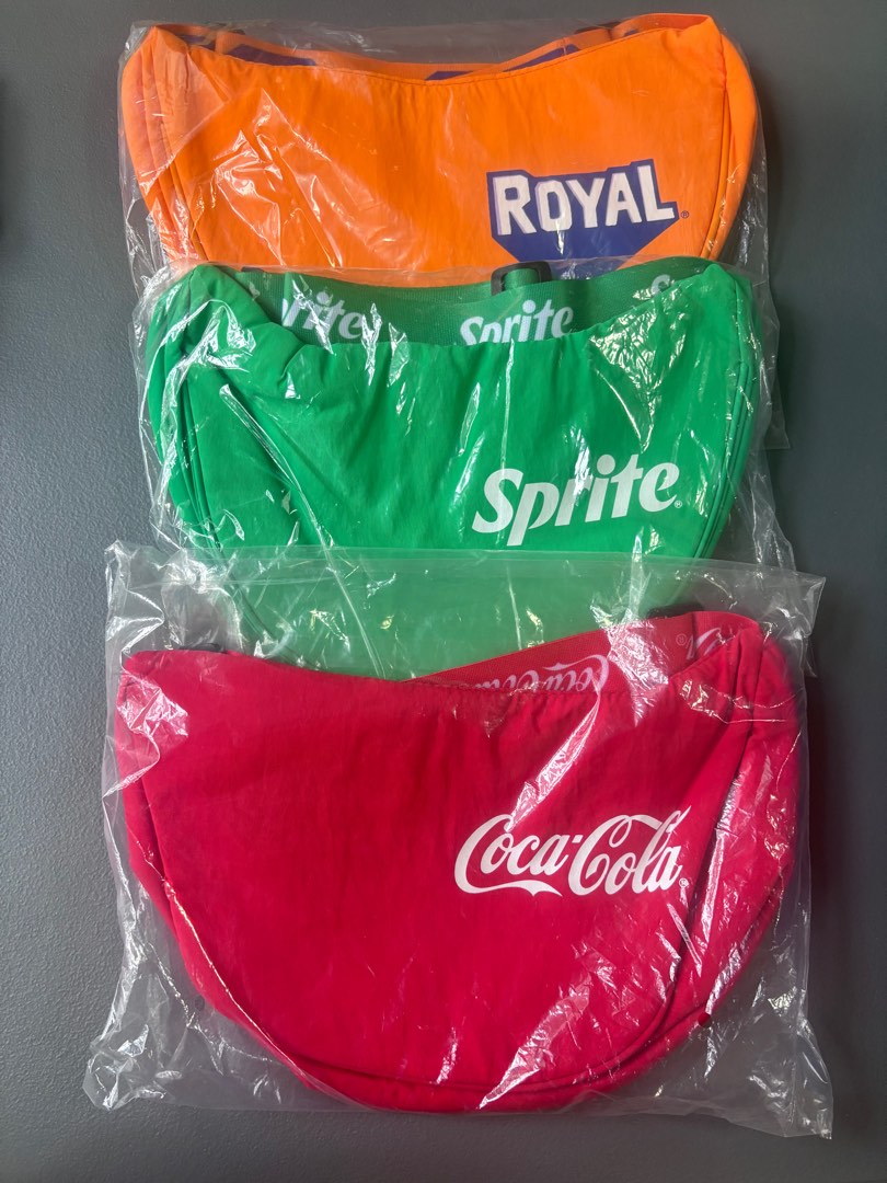 Coke Sprite Royal dumpling bag, Women's Fashion, Bags & Wallets, Cross ...