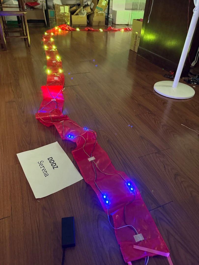 Colorful 10m LED tails for large 3D soft delta kite inflatable kite ...