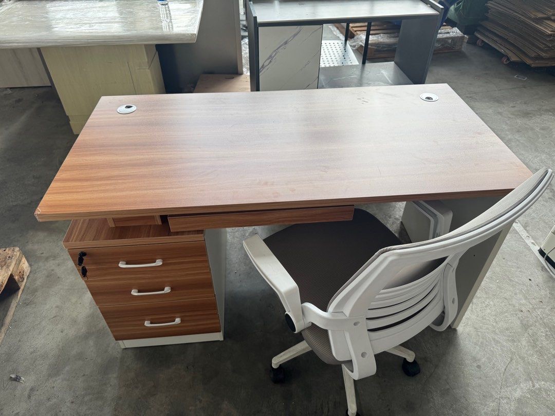 computer desk office table study table set, Furniture & Home Living ...