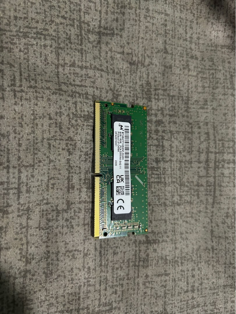 ddr4 8gb ram 3200mhz (used) laptop ram, Computers & Tech, Parts ...