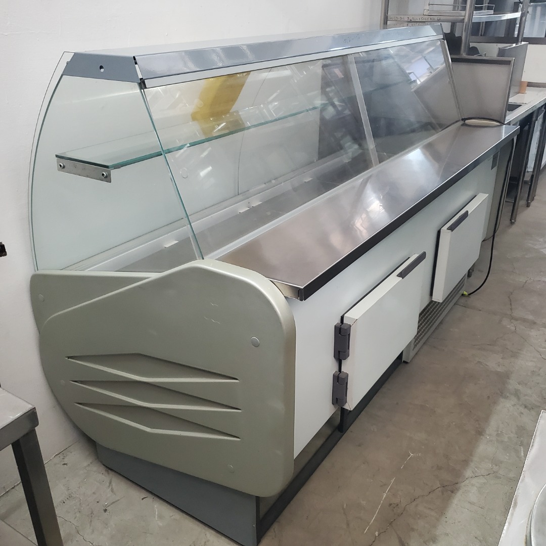 Display Glass Showcase Chiller, Furniture & Home Living, Kitchenware ...