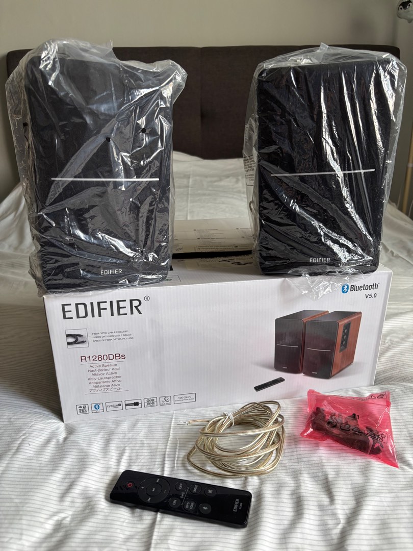 Edifier R1280DBs Active Speakers - Black, Audio, Soundbars, Speakers ...
