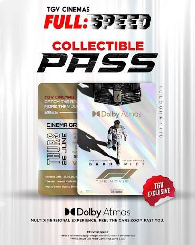 F1 Movie Collectible Pass Card TGV, Hobbies & Toys, Collectibles ...