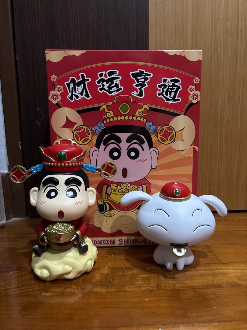 [Fortune Cai Shen ye + Shiro = $22] Clearing lbxx labixiaoxin shin chan ...