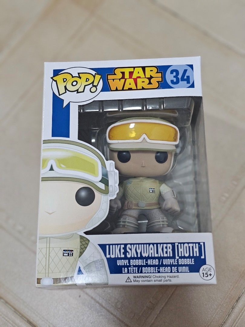 Funko Pop Luke skywalker HOTH star wars , jedi , marvel , star wars ...