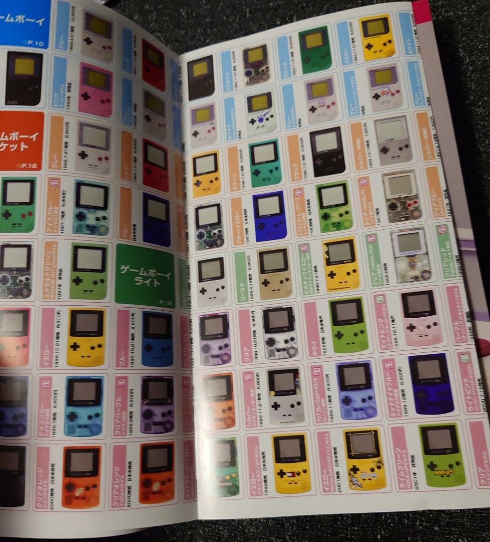 Gameboy advance software and hardware & Gameboy 35th anniversary ...