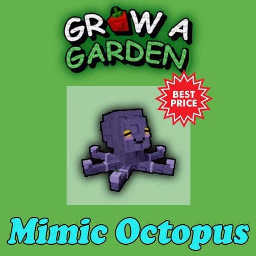 Grow a Garden - Mimic Octopus, Hobbies & Toys, Toys & Games on Carousell