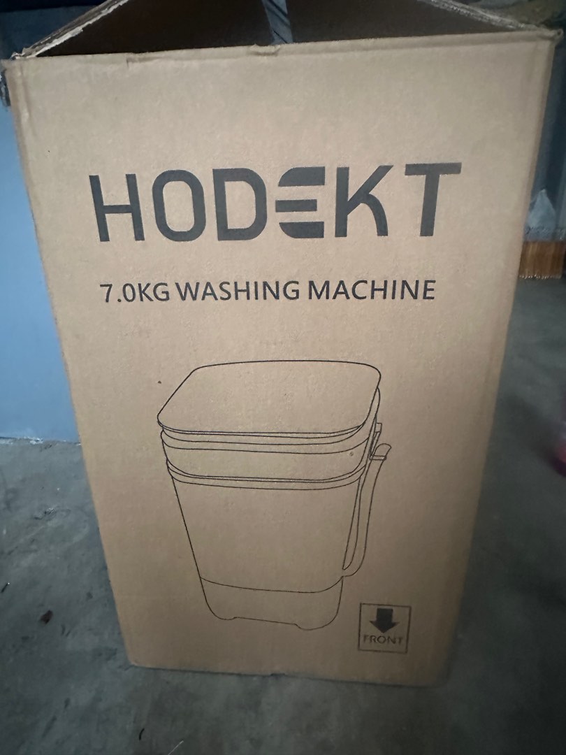 Hodekt 7kg Portable washing machine, TV & Home Appliances, Washing ...