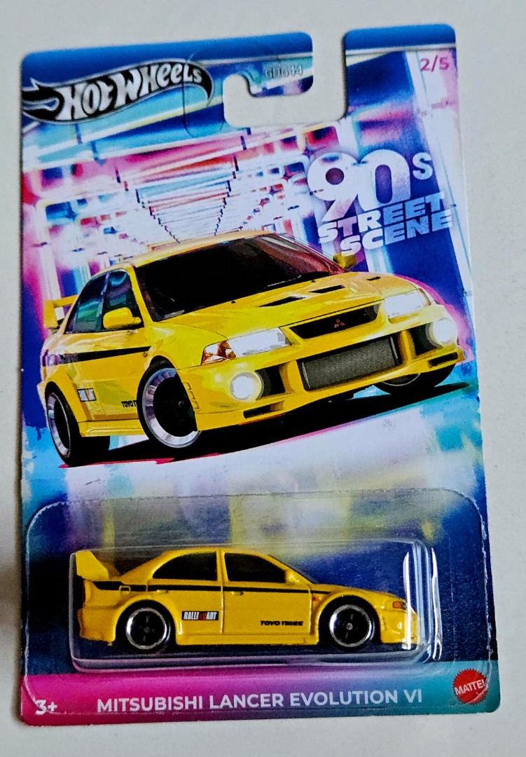 Hot Wheels Mitsubishi Lancer Evolution VI, Hobbies & Toys, Toys & Games ...