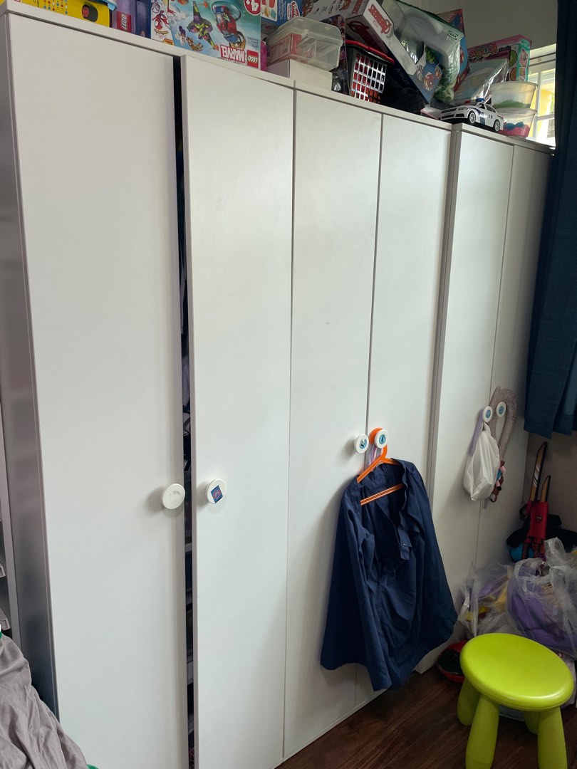 IKEA GODISHUS Wardrobe - White, Furniture & Home Living, Furniture ...