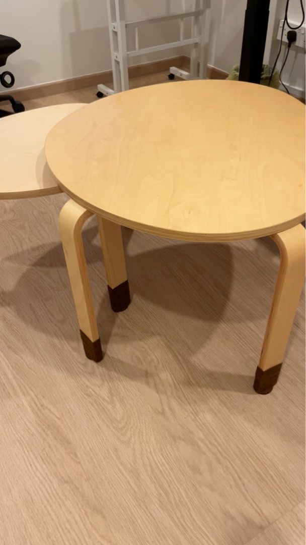 IKEA Nesting Coffee Table 2-in-1 Design, Furniture & Home Living ...