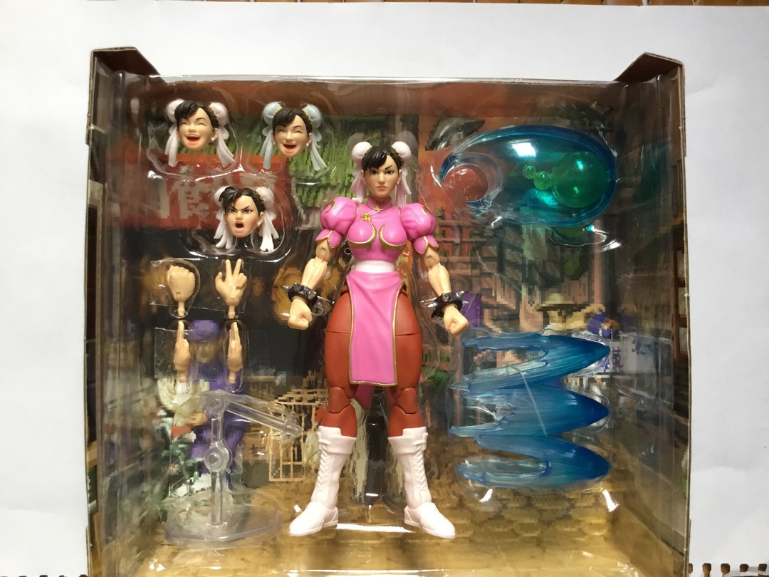 Jada Ultra street fighter Chun Li 春麗 Ryu 隆 龍 軍佬 Guile 鐵面 Vega Sagat Ken ...