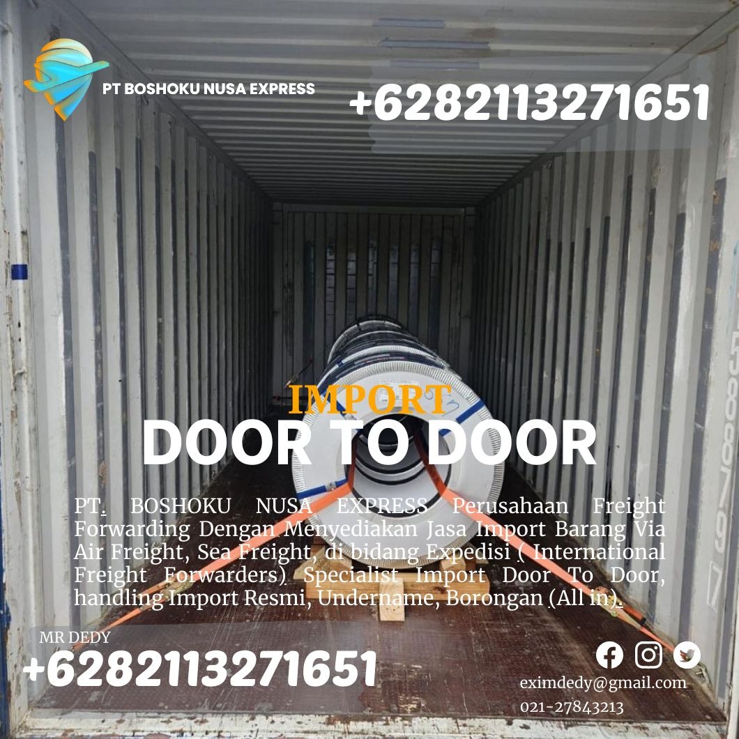 Jasa Import Coil Steel Besi Baja ,BORONGAN ALL-in TO JKT, Pekerjaan ...