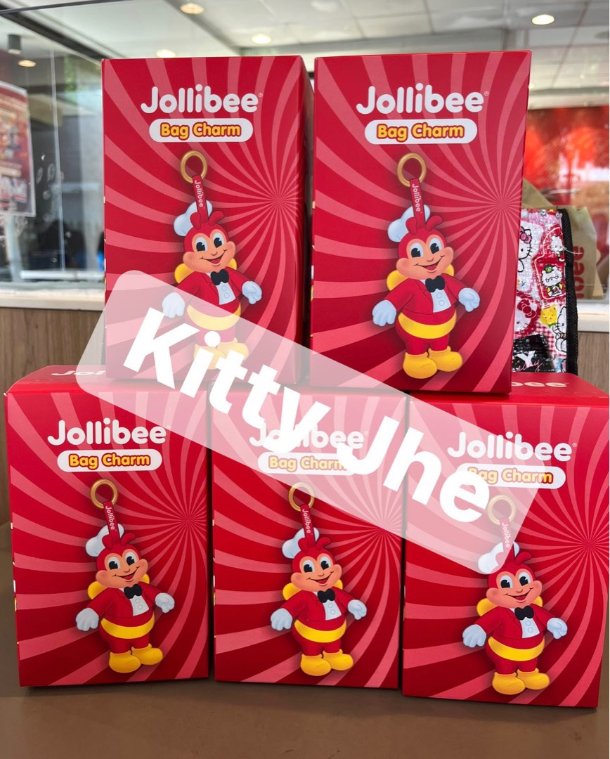 Jollibee bag charm, Announcements on Carousell