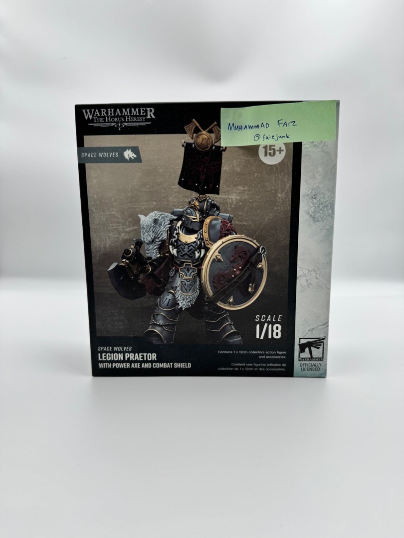 Joytoy space wolves legion praetor with power axe and combat shield ...