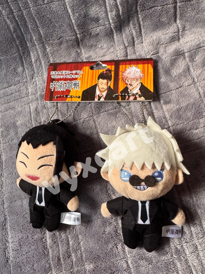 Jujutsu Kaisen Satoru Gojo & Suguru Geto Suit Ver. Mascot, Hobbies ...