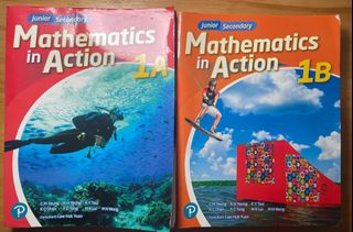 Junior Secondary Mathematics In Action 1A 1B, 興趣及遊戲, 書本 & 文具, 教科書 - Carousell