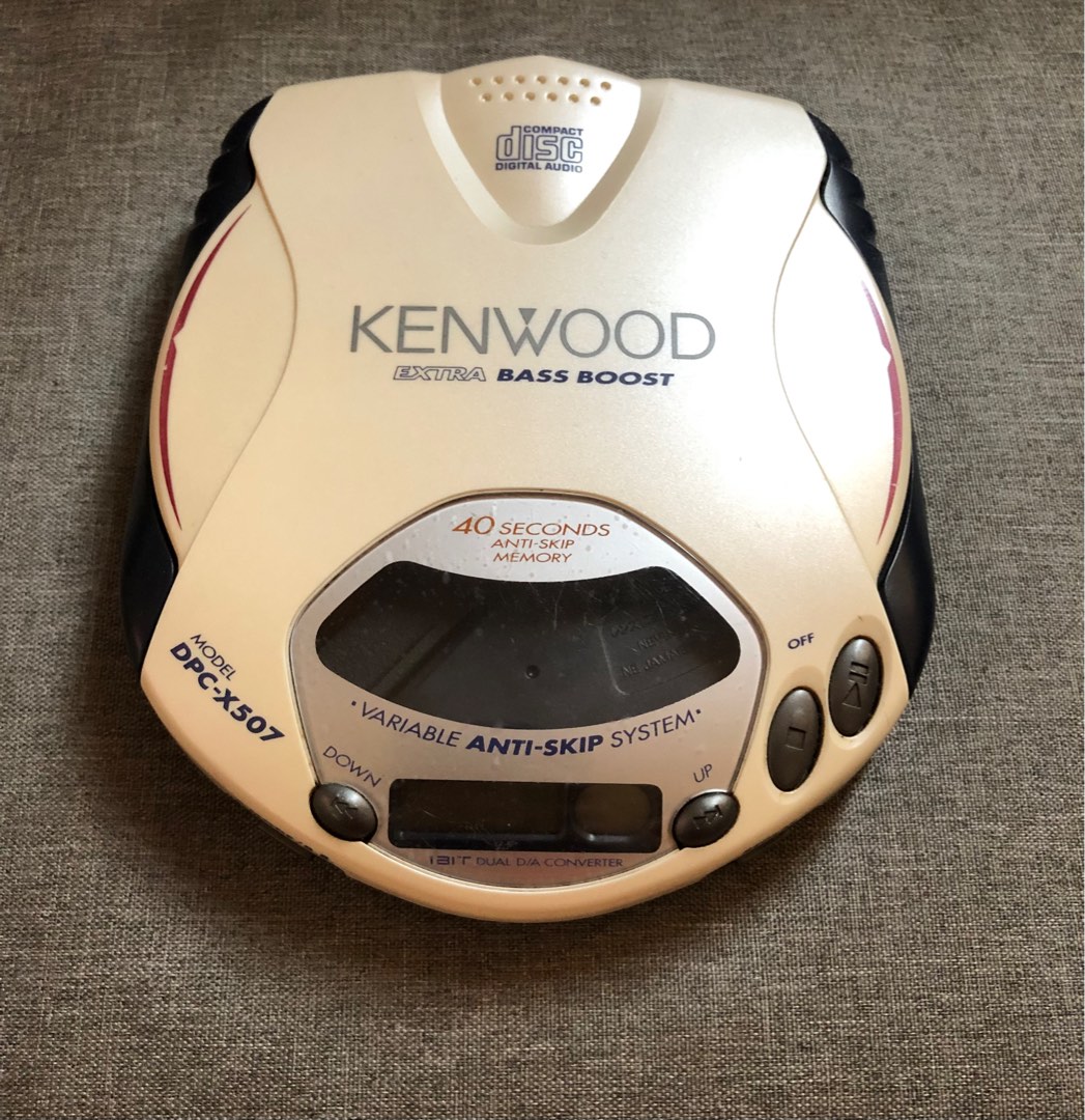 Kenwood Discman CD Player, Audio, Portable Music Players on Carousell