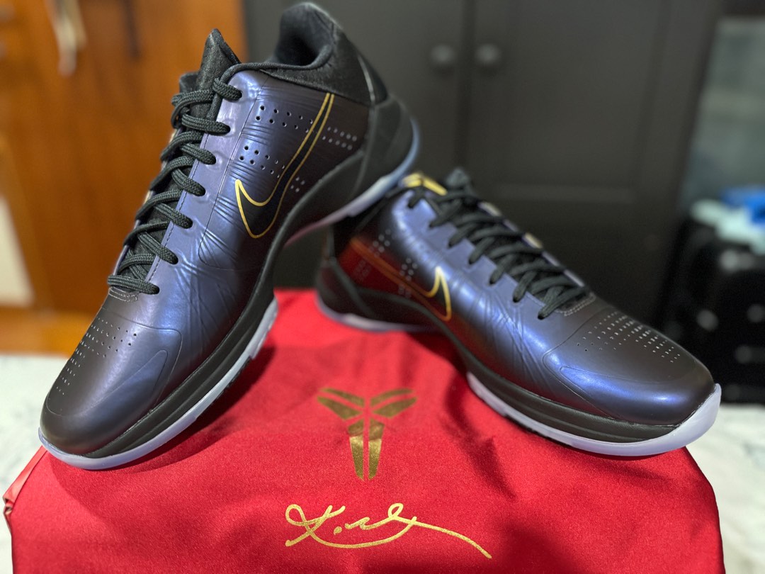 Kobe V Protro (eggplant), Men's Fashion, Footwear, Sneakers on Carousell