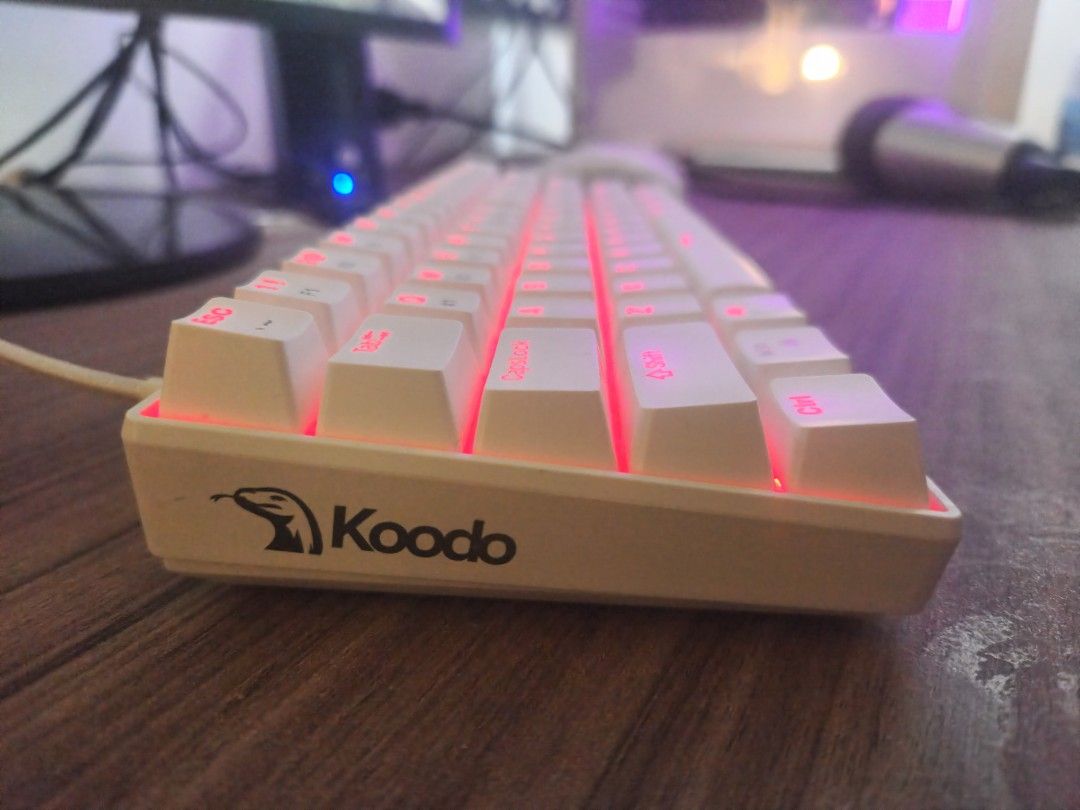 Koodo gecko X keyboard Bluetooth 60% , cherry MX Blue, Computers & Tech ...