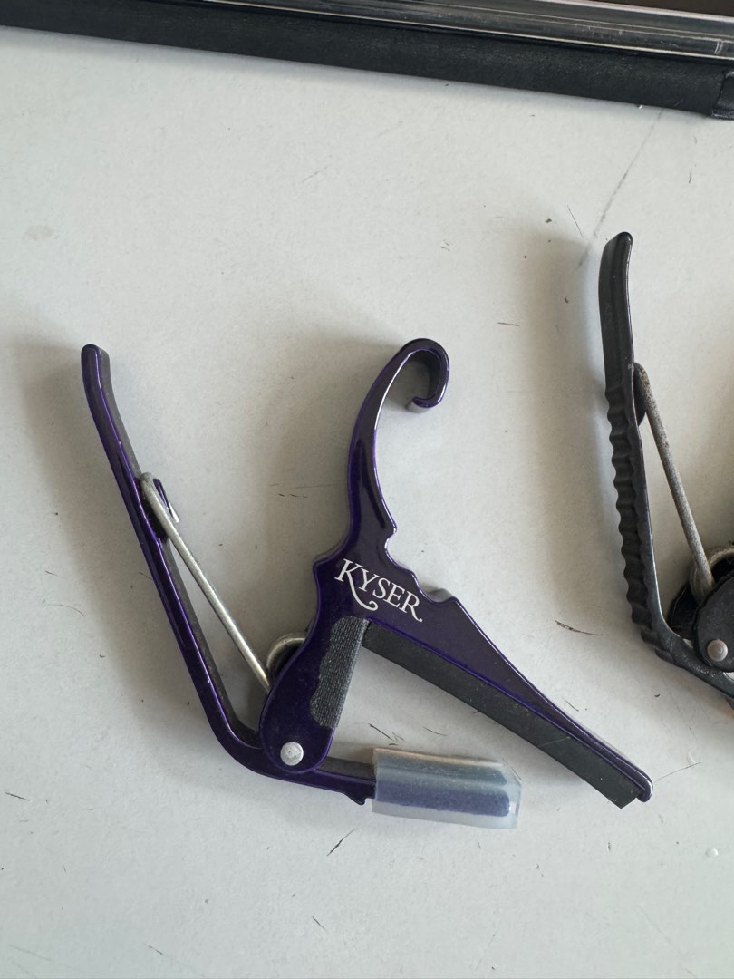 Kyser capo old and new, Hobbies & Toys, Music & Media, Music ...