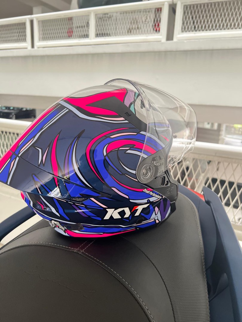 KYT TTR JET BASTIANINI, Motorcycles, Motorcycle Apparel on Carousell