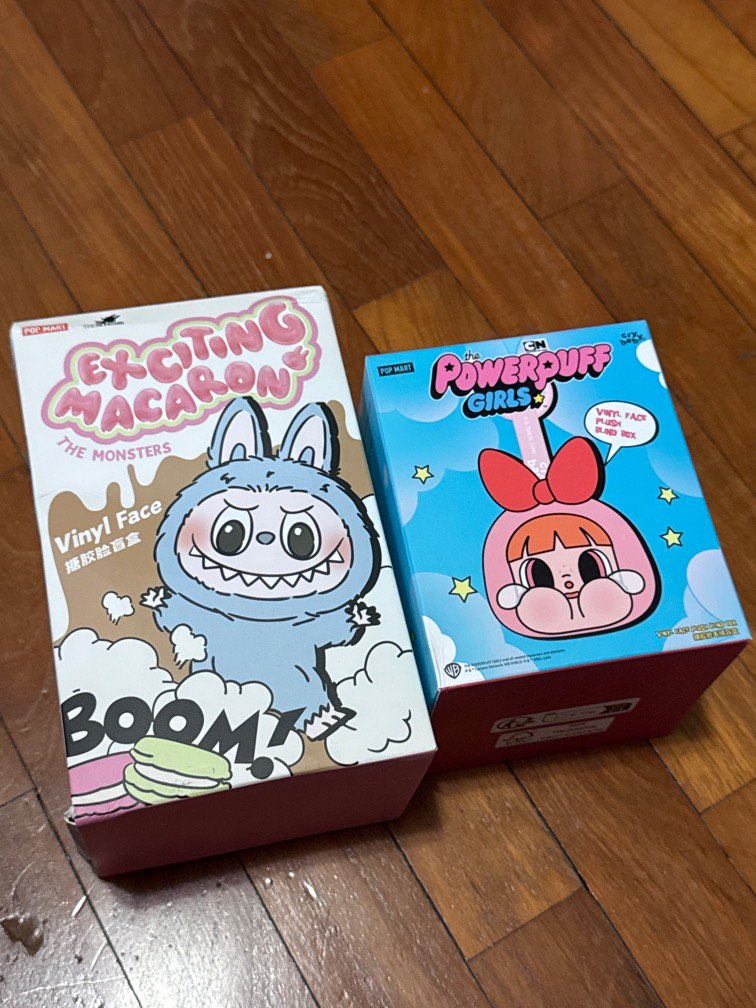 Labubu Macaron & Crybaby Powerpuff Keychain, Hobbies & Toys ...