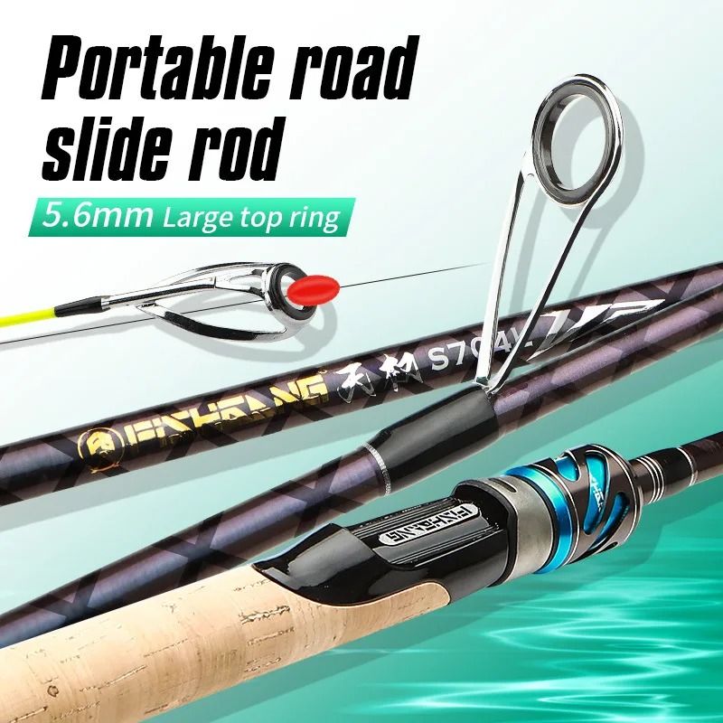 Large Guide Ring Sliding Pole 1.8m 1.98m 2.1m 2.4m L Power Luminous ...