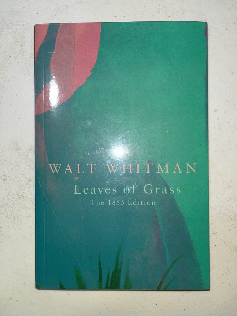 Leaves of Grass by Walt Whitman (The 1855 Edition), Hobbies & Toys ...