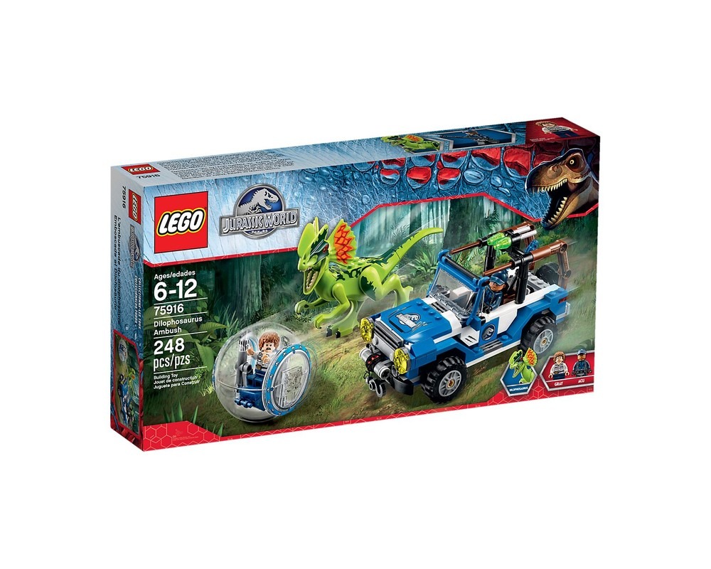 LEGO Jurassic World 75916 Dilophosaurus Ambushfrom 2015, Hobbies & Toys ...