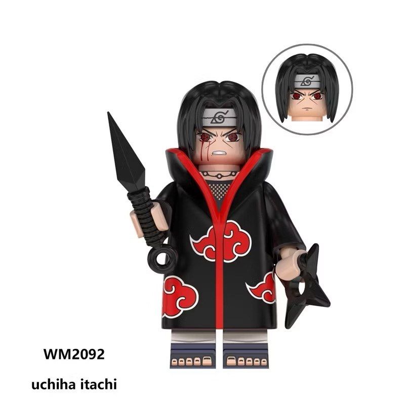 [LEGO] Naruto Akatsuki Itachi Minifigure, Hobbies & Toys, Toys & Games ...