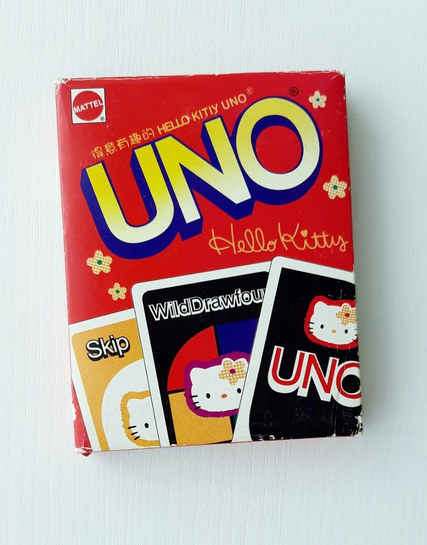Mattel Hello Kitty UNO Card Game, Hobbies & Toys, Toys & Games on Carousell