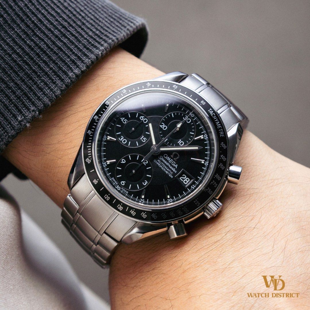 May 2013 40mm Omega Speedmaster Day-Date 3210.50.00 Automatic Black Dial, Luxury, Watches on ...
