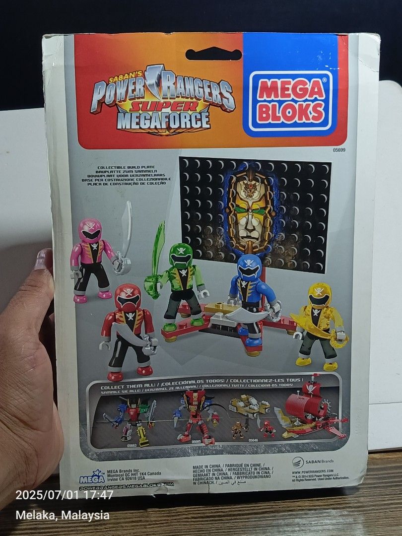 Mega Bloks Power Rangers, Hobbies & Toys, Toys & Games on Carousell