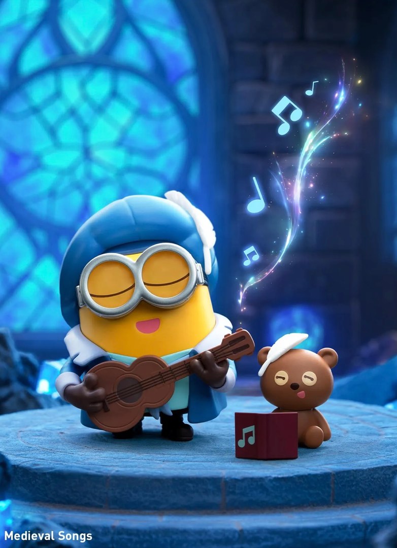 Minions Medieval Songs Blind Box Figure, Hobbies & Toys, Toys & Games ...