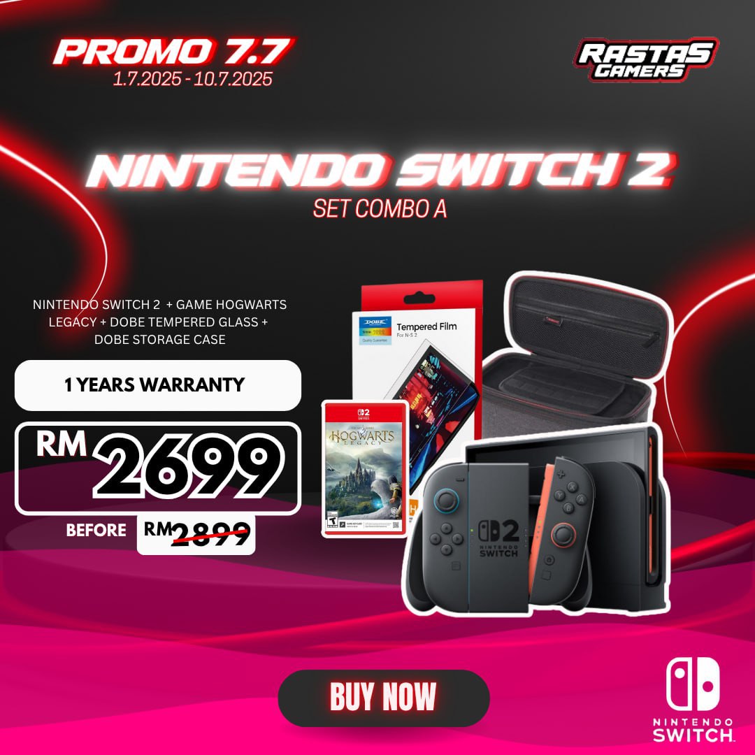 Nintendo switch 2 combo set, Video Gaming, Video Game Consoles ...