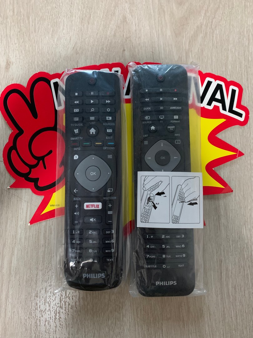 Philips Smart TV Remote Control, TV & Home Appliances, TV ...