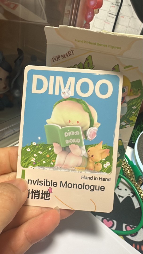 POP MART DIMOO Hand in Hand Series Figure, Hobbies & Toys, Toys & Games ...