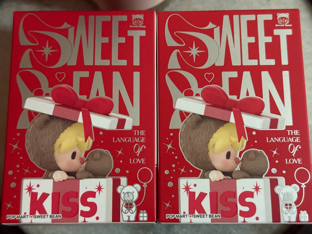 POP MART Sweet Bean The Language of Love Blind Box, Hobbies & Toys ...