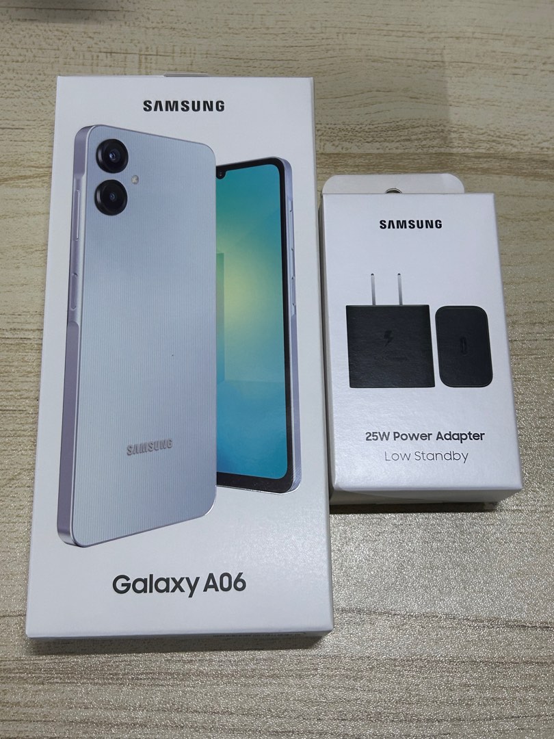Samsung Galaxy a06 (64GB) with adapter included, Mobile Phones & Gadgets, Mobile Phones, Android ...