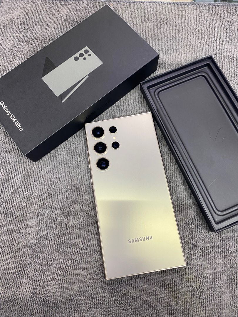 Samsung Galaxy S24 Ultra 12/512 Titanium Grey Sein, Telepon Seluler ...