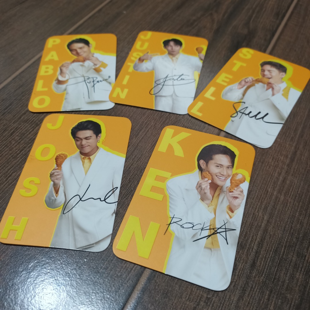 SB19 x McDo Photocard Set Unsealed, Hobbies & Toys, Memorabilia ...