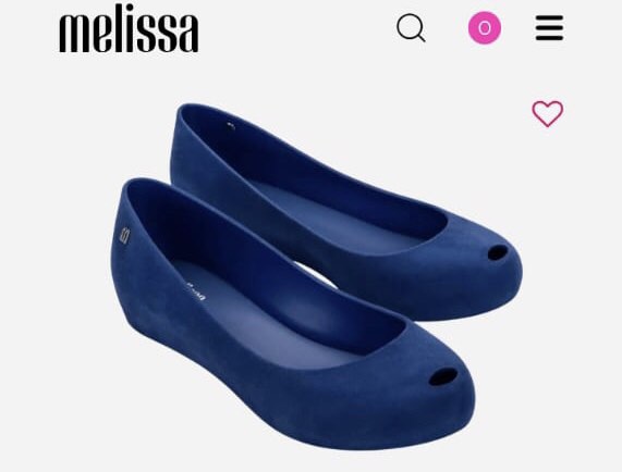 Sepatu Melissa Ultragirl Velvet Ad Warna Blue, Fesyen Wanita, Sepatu di ...