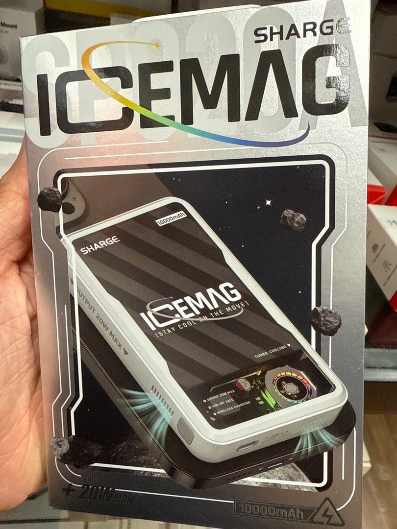 SHARGE ICEMAG 10000mAh Power Bank, Mobile Phones & Gadgets, Mobile ...