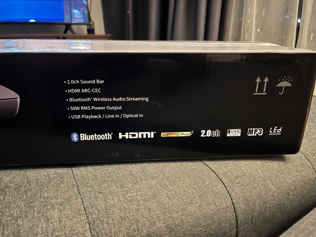 Sharp Sound Bar, Audio, Soundbars, Speakers & Amplifiers on Carousell