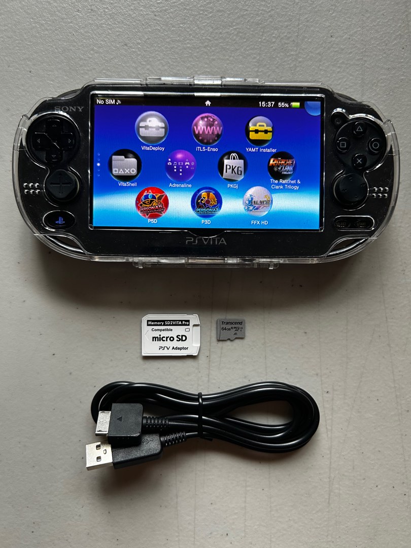 Sony PS Vita 1000 64gb OLED Wi-Fi/3G, Video Gaming, Video Game Consoles, PlayStation on Carousell