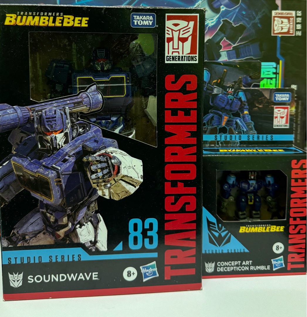 Soundwave ss83 with rumble, Hobbies & Toys, Toys & Games on Carousell