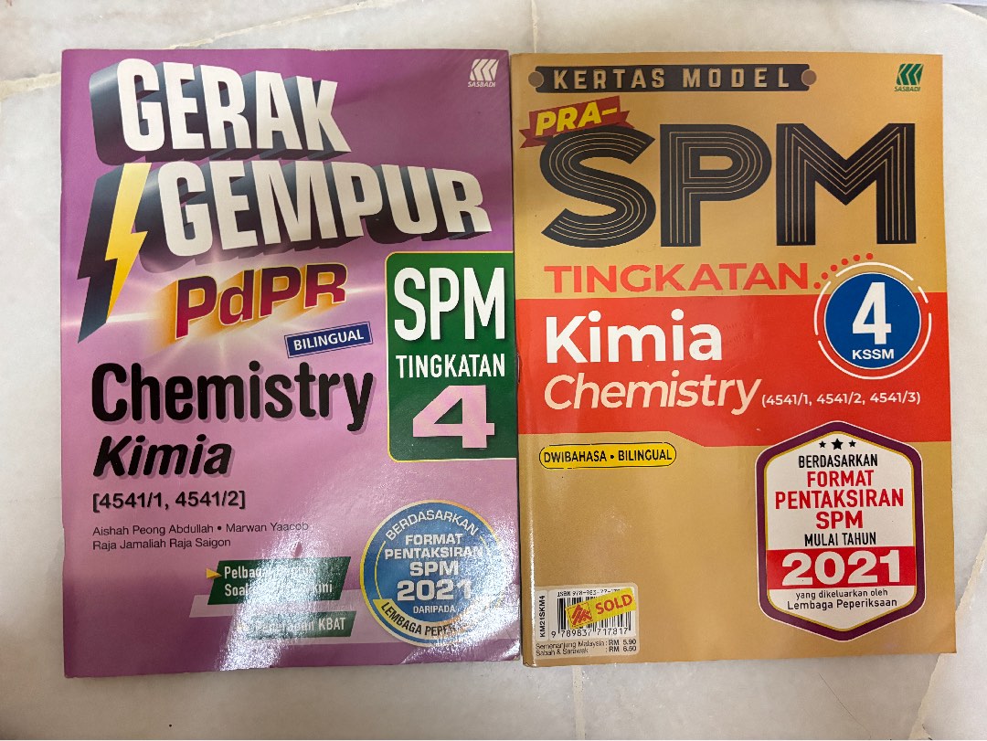 SPM Kimia Chemistry Revision, Hobbies & Toys, Books & Magazines ...