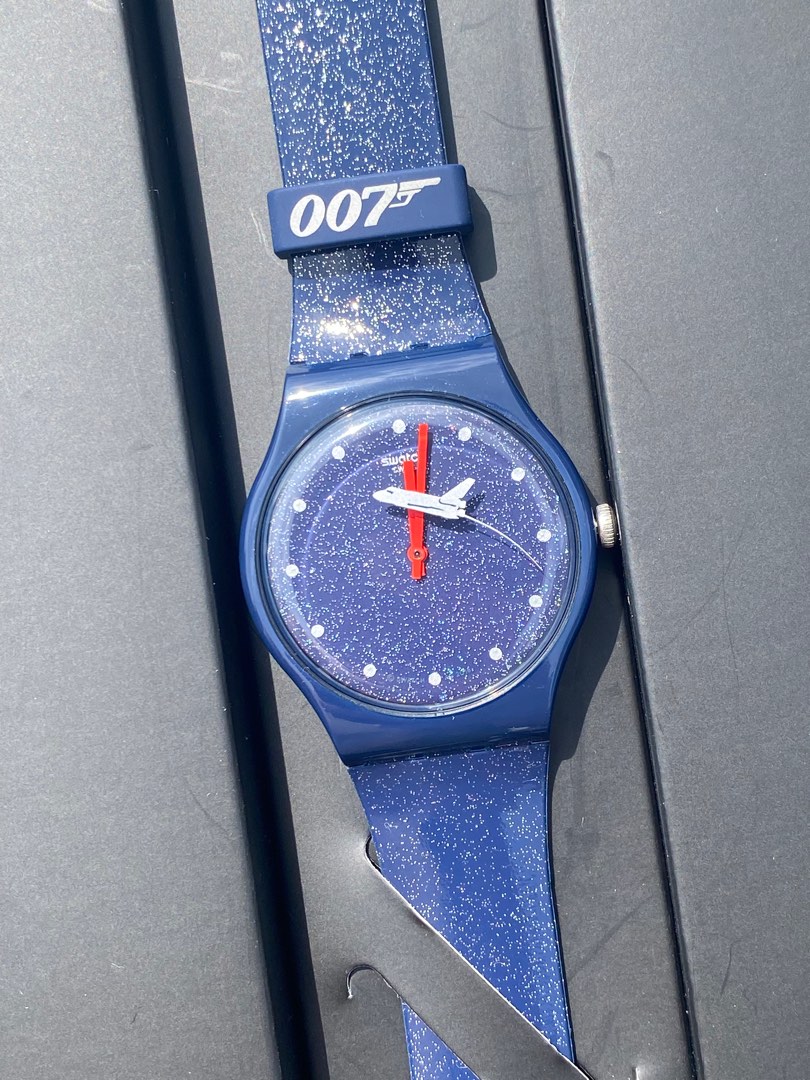 Swatch James Bond 007 Moonraker, Men's Fashion, Watches & Accessories ...