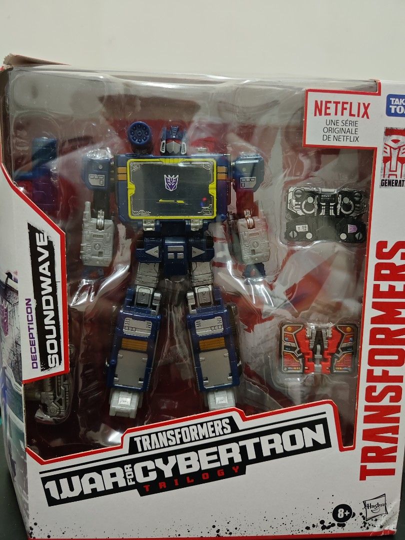 Transformers Netflix Soundwave BIB, Hobbies & Toys, Toys & Games on ...